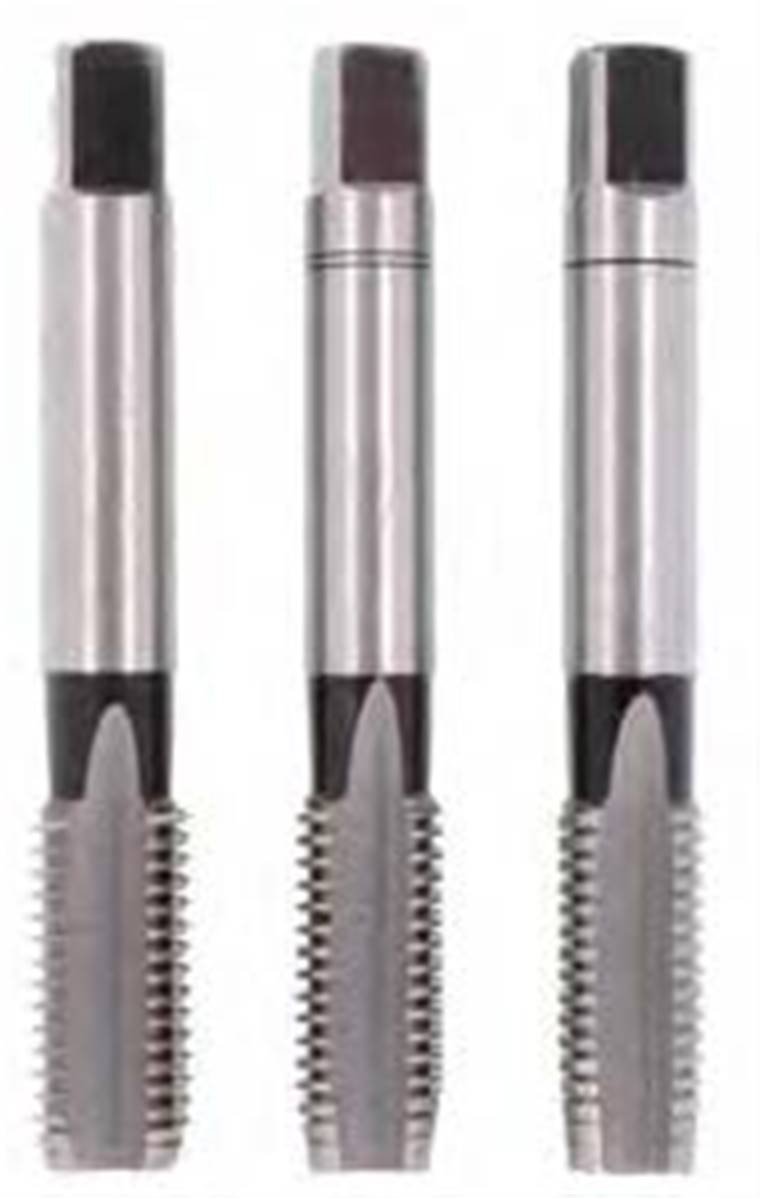 Jeu de 3 tarauds main filetage métrique HSS DIN 352 M5 x 0.80