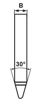 Outil à raccorder Neutre - ISO 340 - 40 x 40