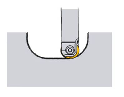 Fraise D25 d25 L200 P32-25 Radius cutter
